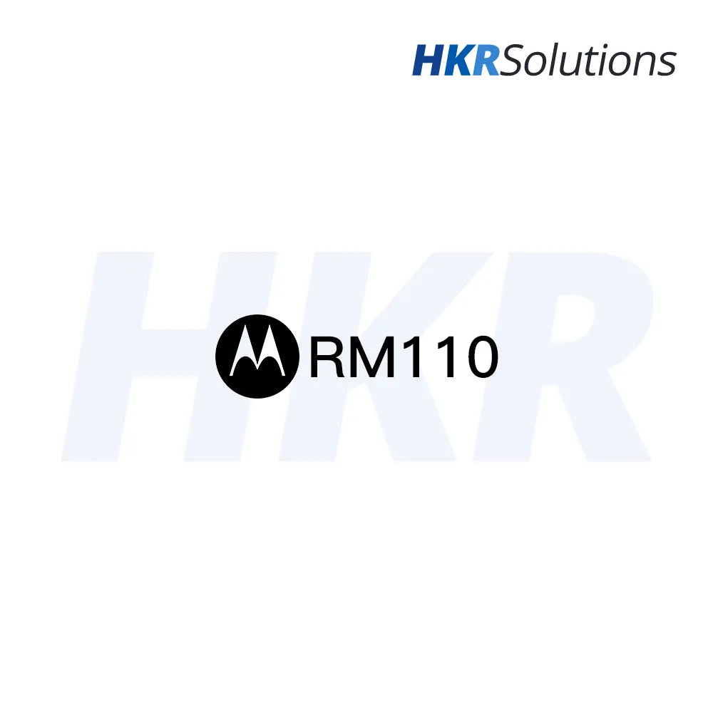 MOTOROLA RM110 MOTOROLA RM110 Remote Speaker Microphone, With 3.5 mm A ...